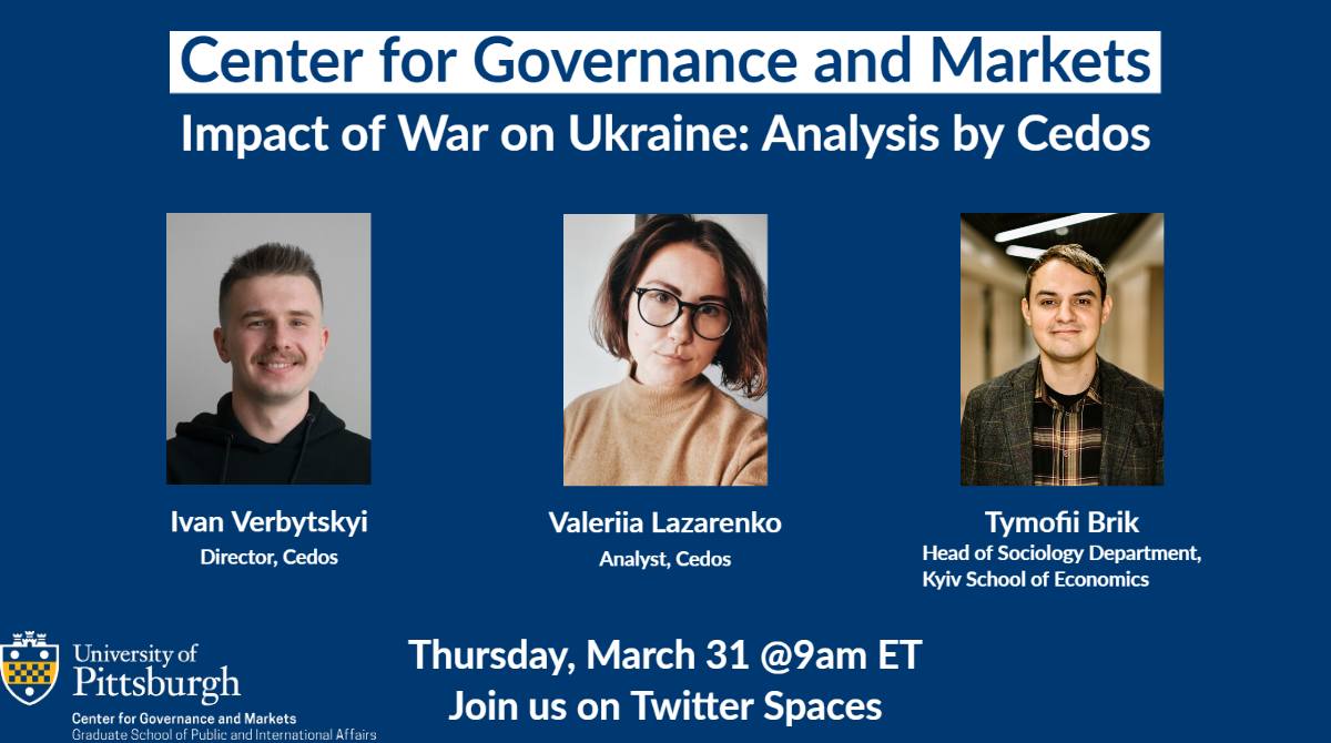 Impact of War on Ukraine: Analysis by Cedos | Cedos